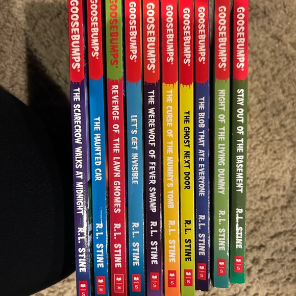 Toys | Goosebumps Book Set By Rl Stine | Poshmark
